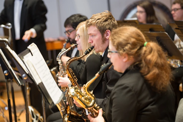 Wind Ensemble, New Horizons Band set joint performance | Fredonia.edu